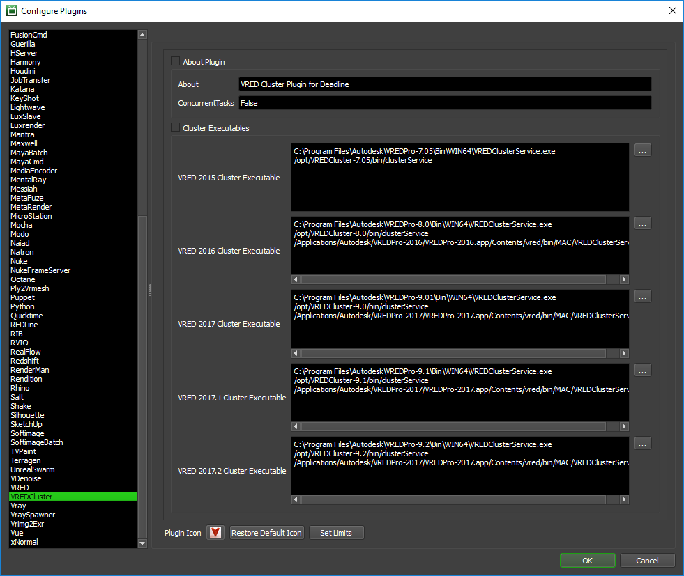 VRED Cluster — Deadline 10.4.2.2 documentation